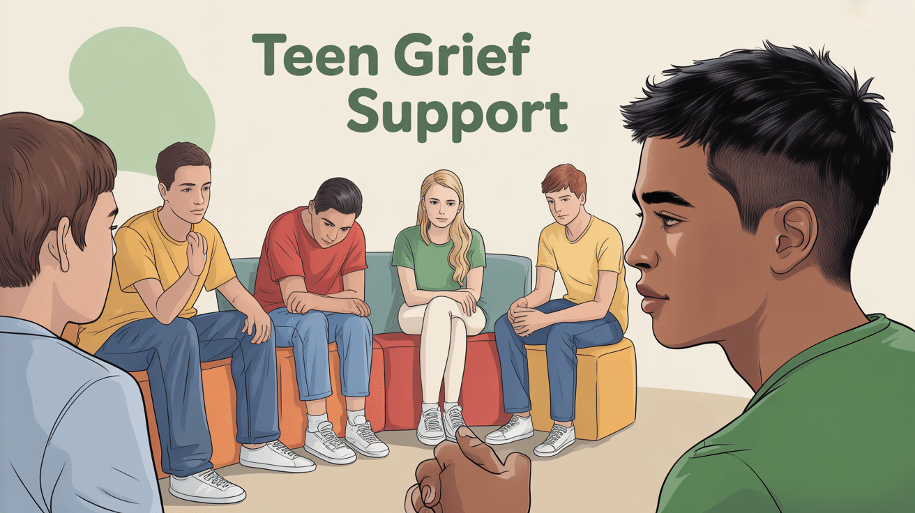 Teen grief counseling and support options - Adolescent Mental Health